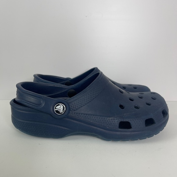 CROCS | Shoes | Crocs Unisex Navy Blue Classic Clog Sandals Size Mens 5 ...